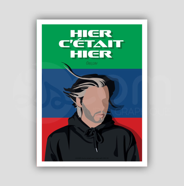 Affiche Poster Rappeur ORELSAN CIVILISATION