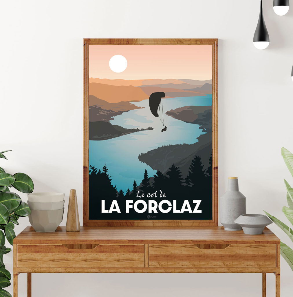 Illustration - Col de la Forclaz - Vue sur le lac d'Annecy